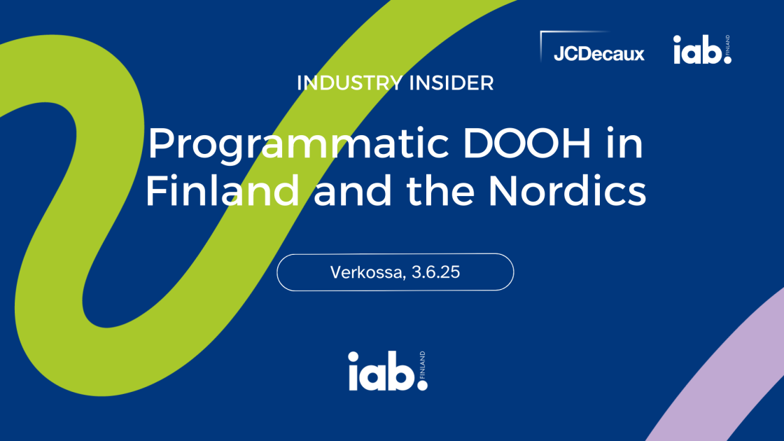 Tallenne: IAB Industry Insider - Programmatic DOOH in Finland and the ...